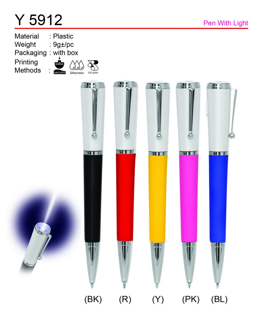 Y 5912 Pen with Light | INFINITELY ENTERPRISE